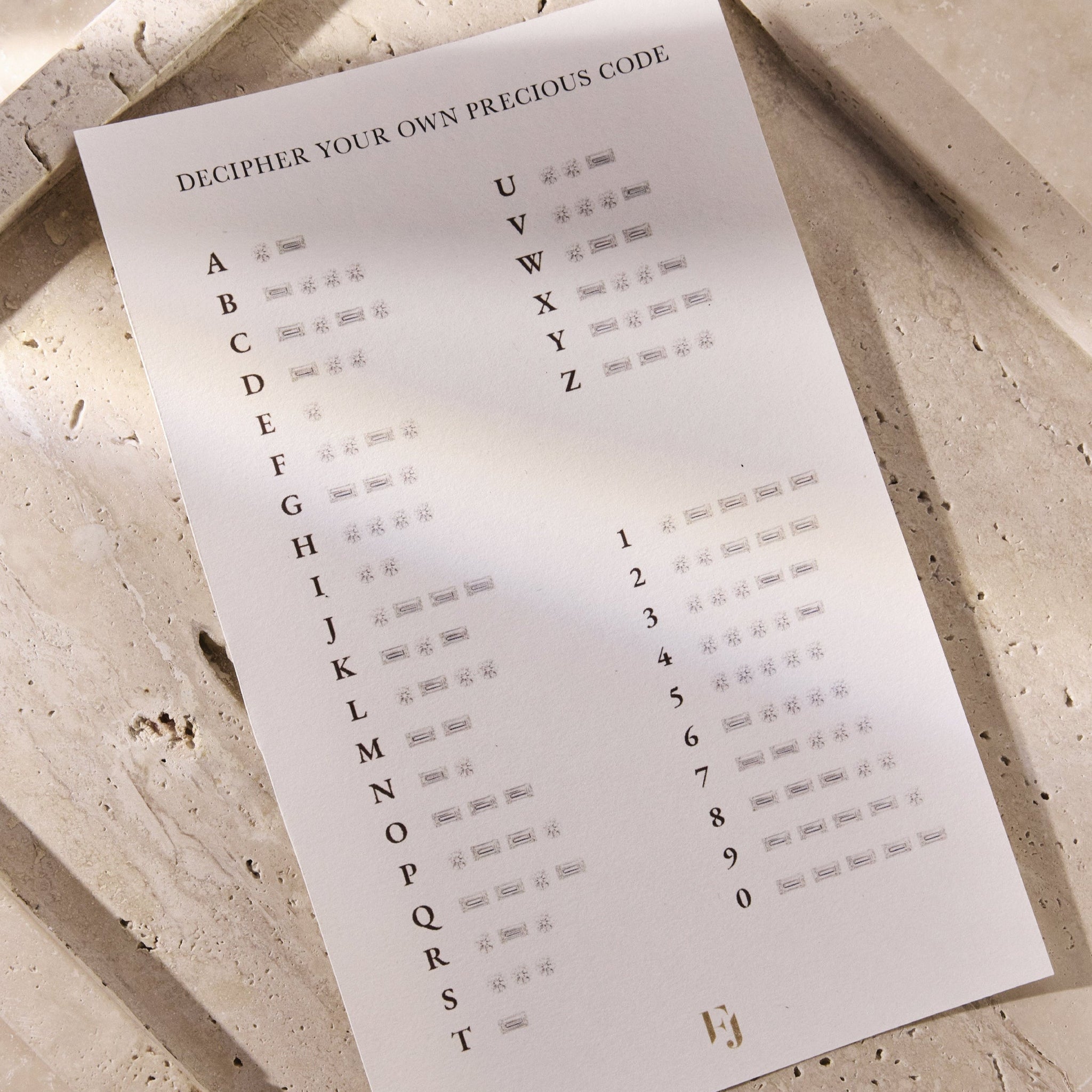Code in Diamonds: Crafting Your Hidden Message