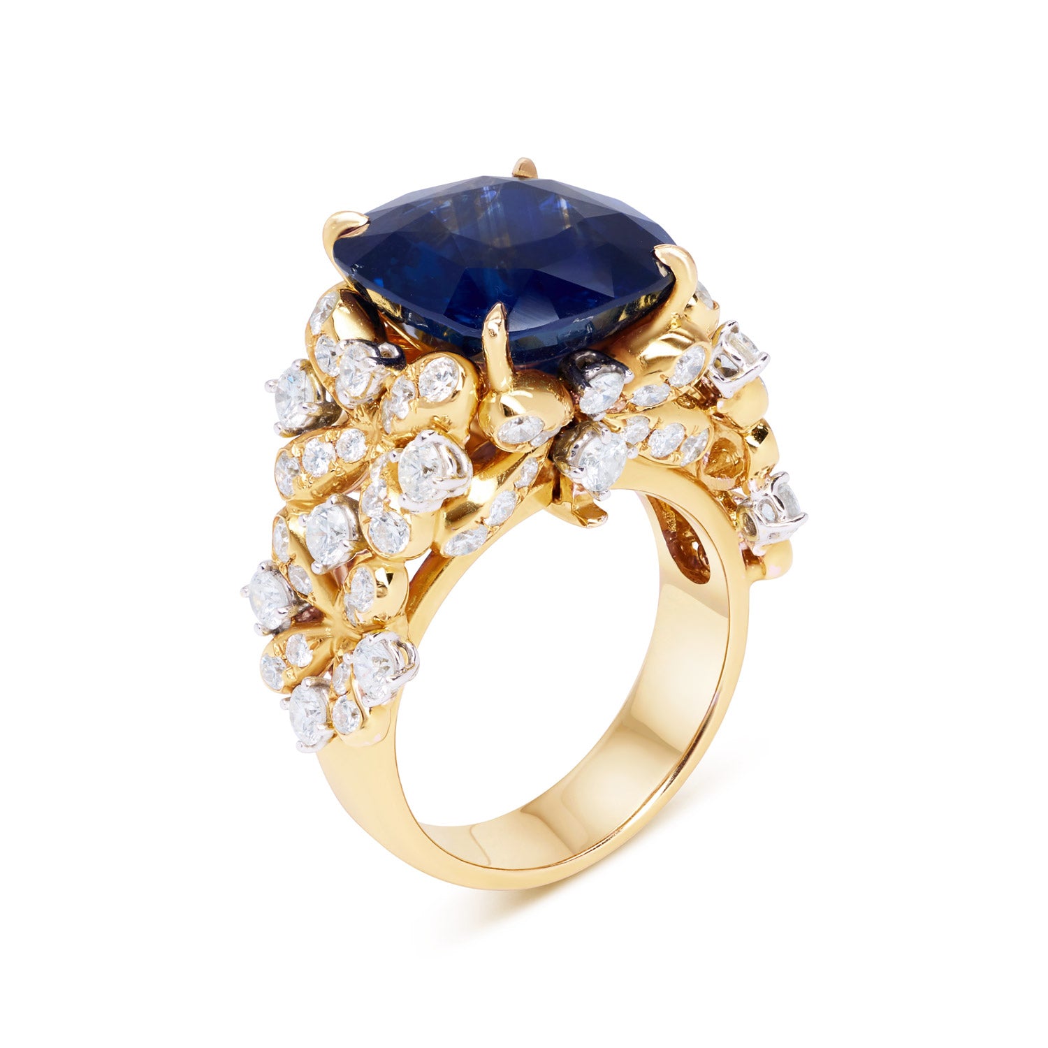 Wildflowers Grandiflora Sapphire Ring